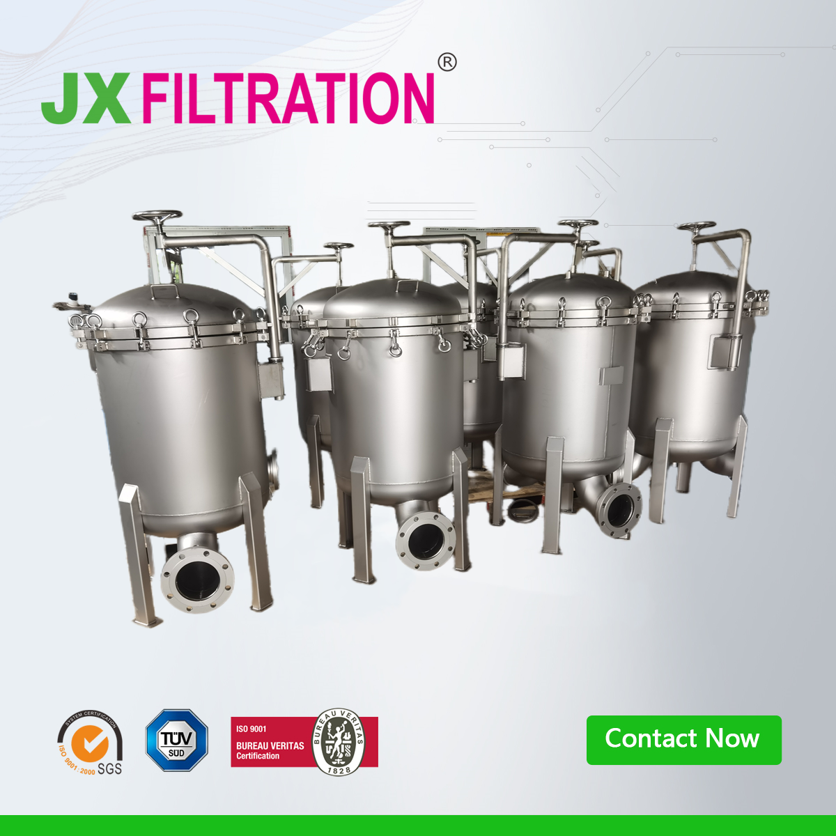 Characteristics of Each Type of Bag Filter Housing - Bag Filter Housing