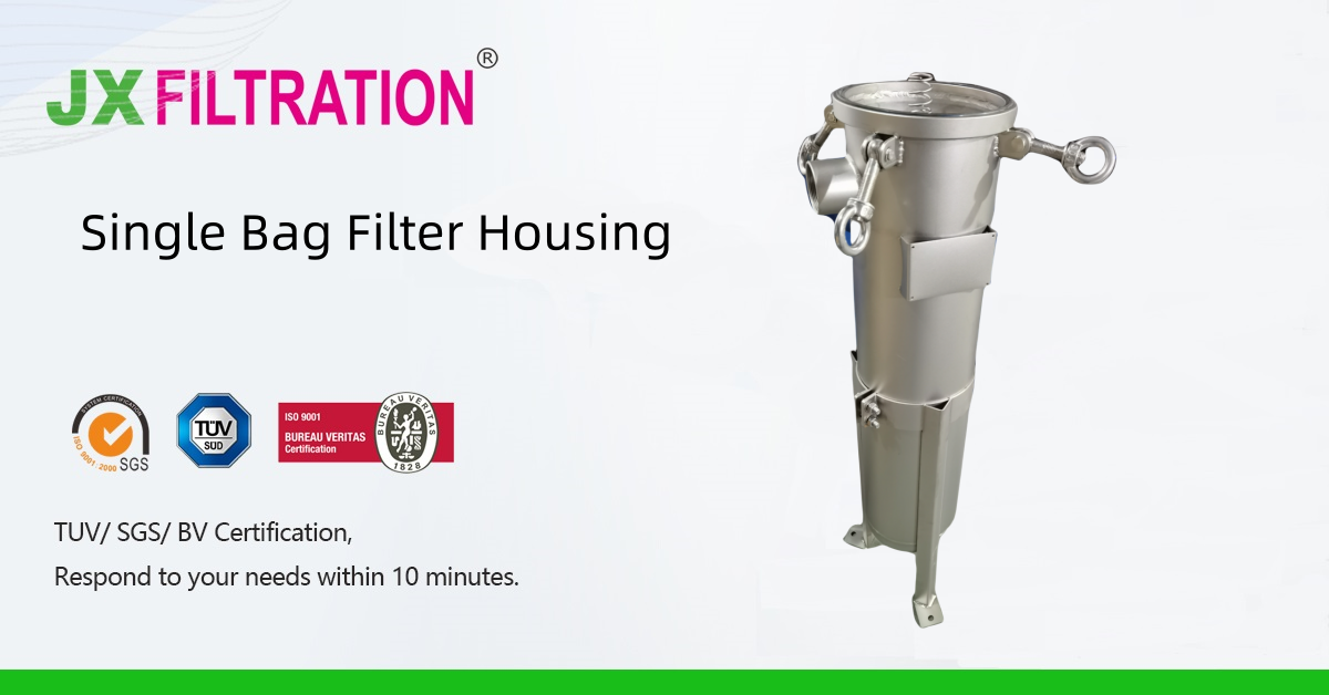 How to calculate the filtration area of the Single Bag Filter Housing